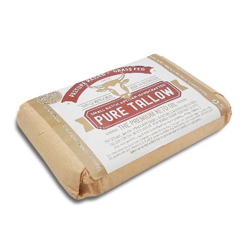 Pure Tallow from Grass-fed Pasture-reared Cows | 300g Brick | The Great ...